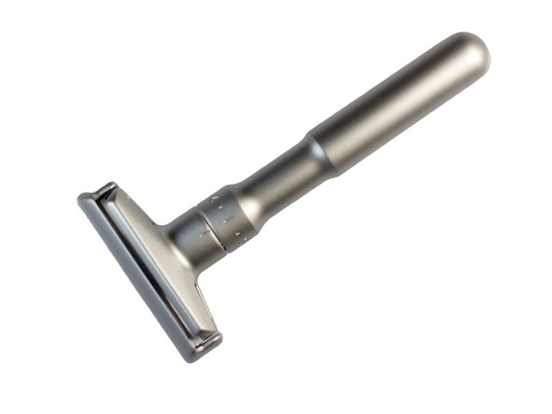 Merkur Rasierhobel 34C verchromt mit kurzem Griff | Gentleman-Accessoires