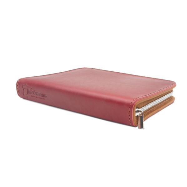 Federmappe TORONTO 1 aus Leder rot | Gentleman-Accessoires